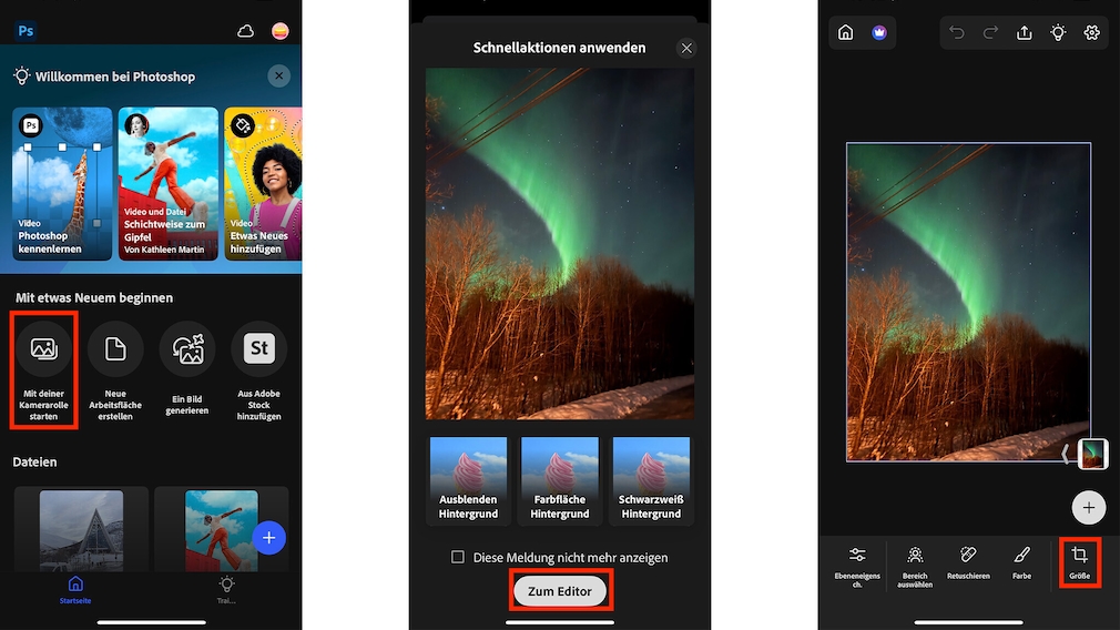 Adobe Photoshop kostenlos nutzen – das kann die neue App - COMPUTER BILD