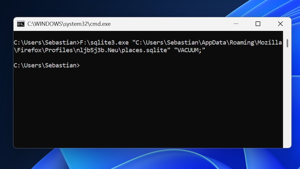 Sqlite Vacuum: Anleitung – Dateien am PC optimieren - COMPUTER BILD