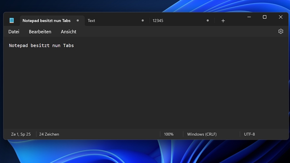 Notepad-Tabs: Windows-Editor mit Registerkarten im Gepäck - COMPUTER BILD