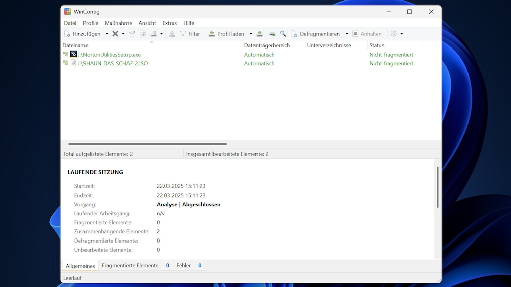 Contig: Defrag-Tool von Microsoft – Review und Tipps - COMPUTER BILD