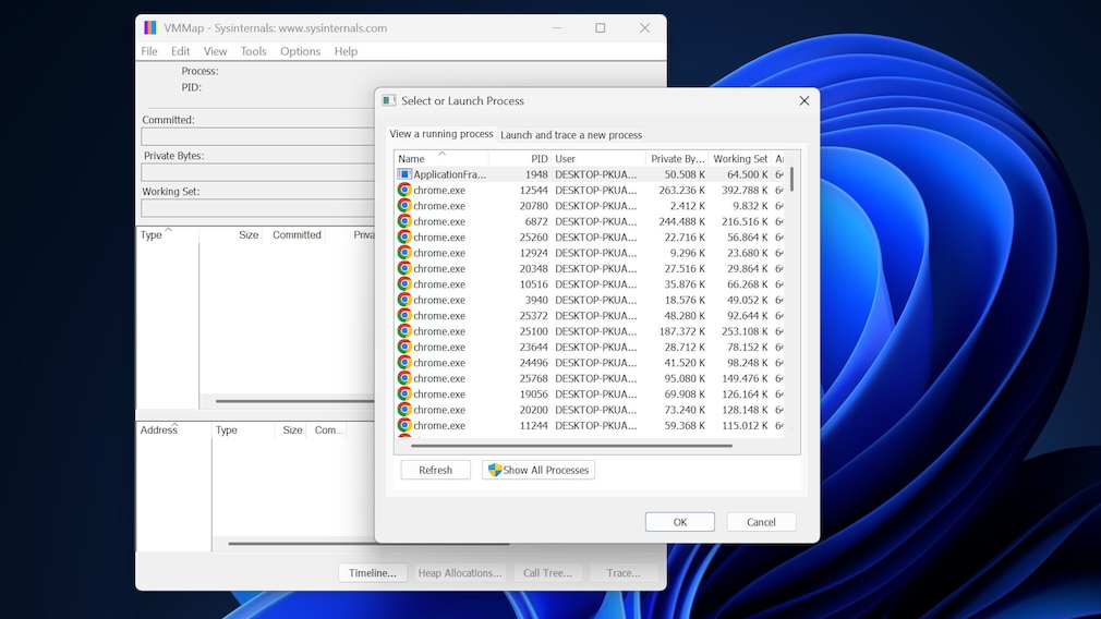 VMMap: Tutorial – Microsoft-Tool analysiert RAM von Programmen - COMPUTER BILD