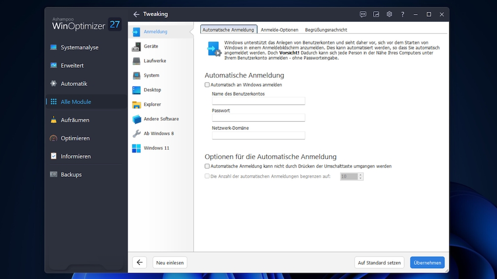 Ashampoo-Tweaking: Windows mit Ashampoo-Software ideal einstellen ...