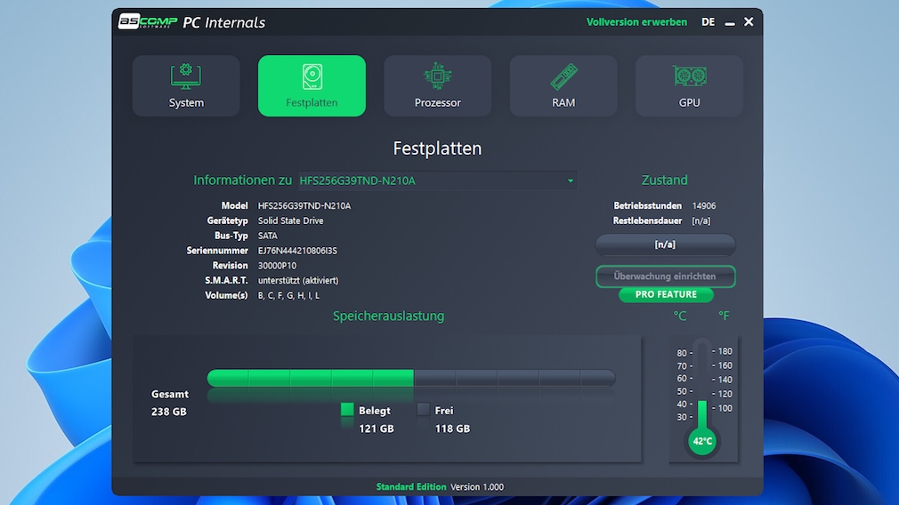 Ascomp PC Internals: Review – Tool liest die Hardware aus - COMPUTER BILD