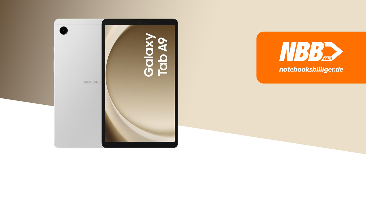 Samsung-Aktion: Tablet Galaxy Tab A9 für 109 Euro zum Bestpreis - COMPUTER BILD