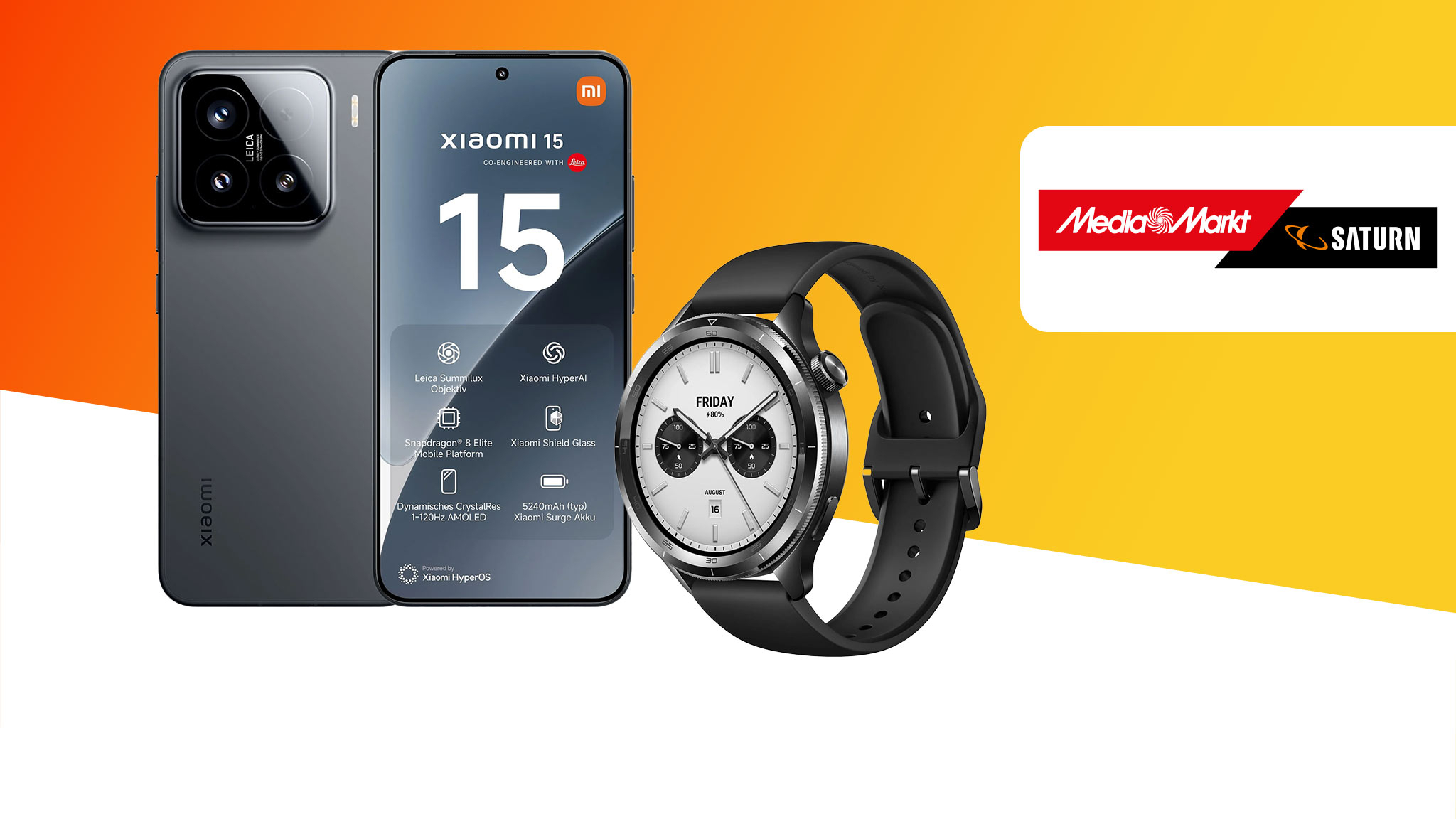 Xiaomi 15 im Bundle mit Watch S4 für unter 900 Euro sichern - COMPUTER BILD