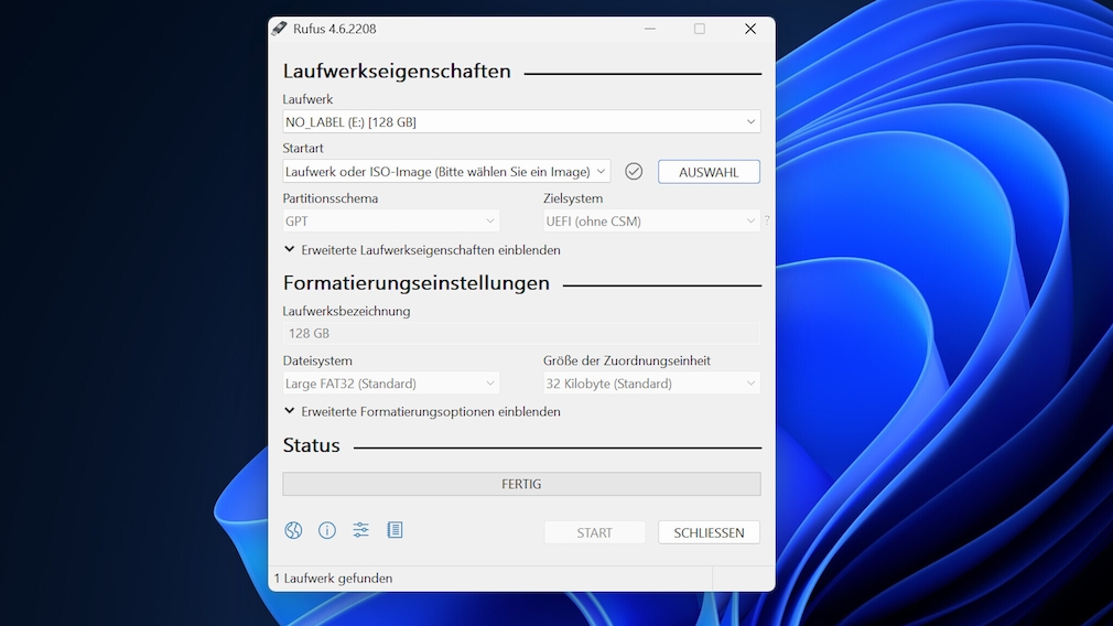 Rufus: Anleitung, um Windows/Linux vom USB-Stick zu installieren ...