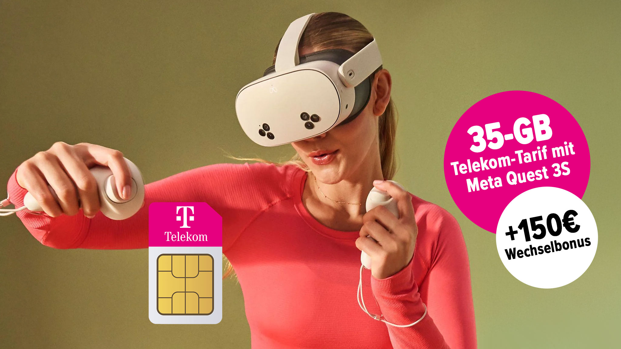 Bundle: 35-Gigabyte-5G-Tarif im Telekom-Netz mit Meta-VR-Brille - COMPUTER BILD
