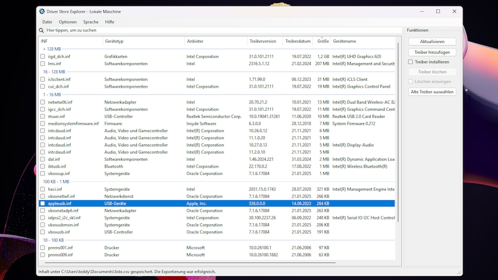Driver Store Explorer: Treiber unter Windows verwalten - COMPUTER BILD