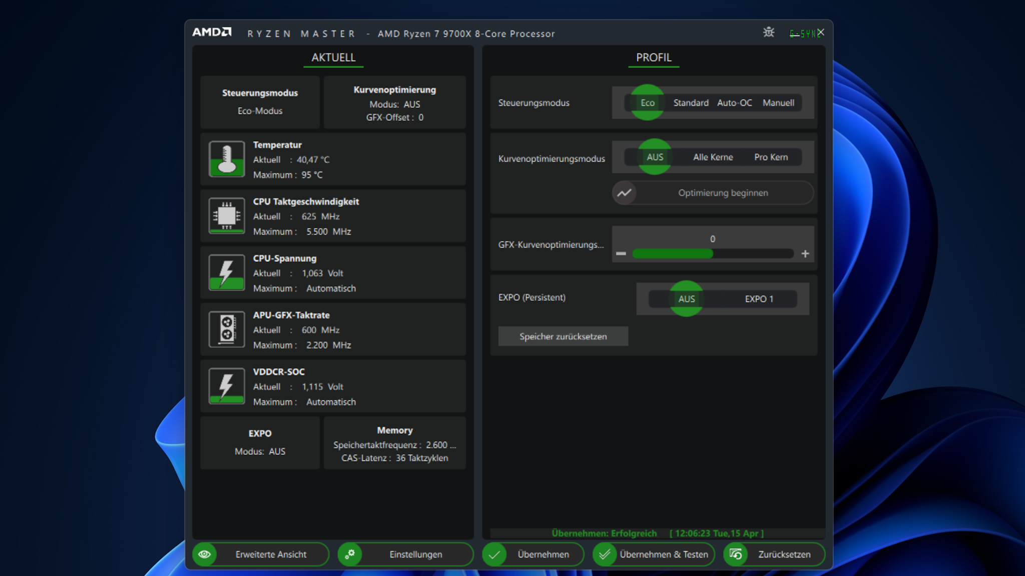 Ryzen Master: Eco-Modus aktivieren – für mehr CPU-Effizienz - COMPUTER BILD