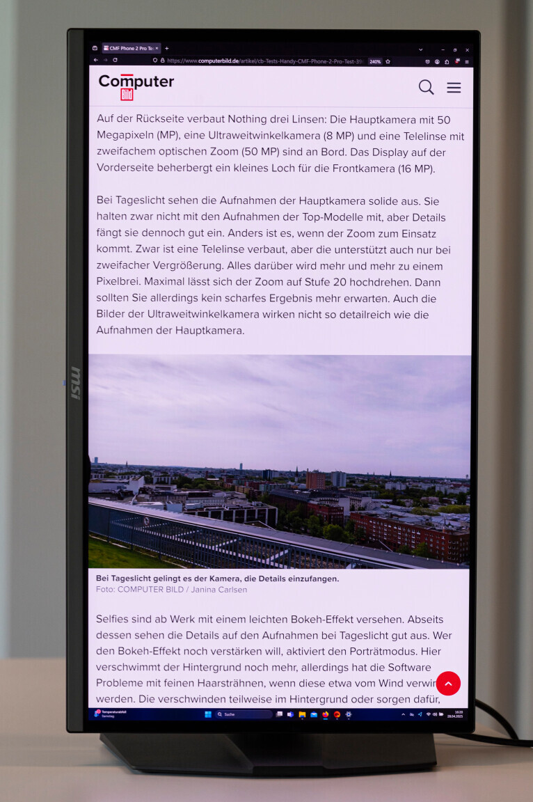 MSI MPG 272URXDE QD-OLED im Test: Der beste 4K-Monitor in 27 Zoll ...