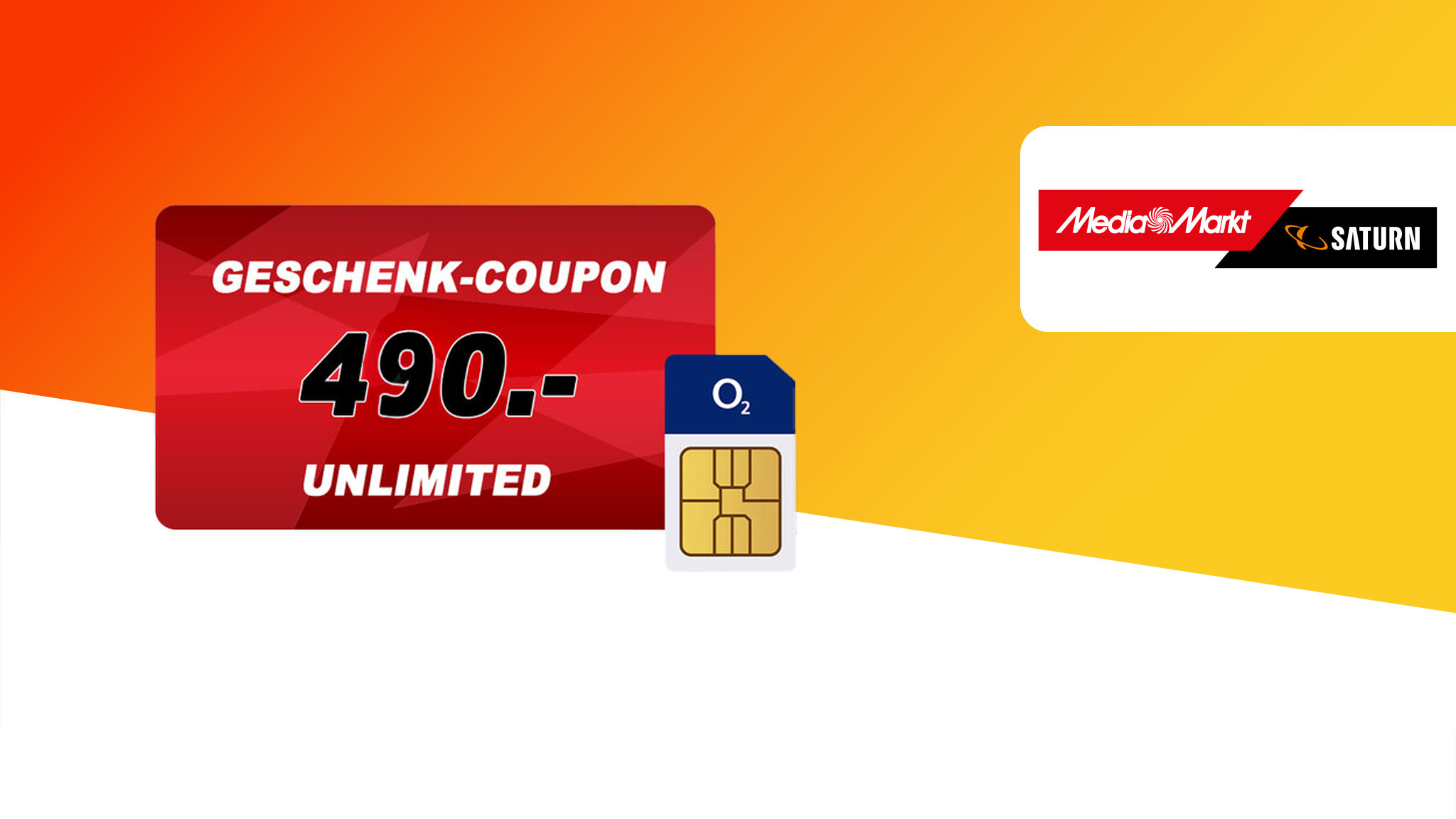 O2-Unlimited-Tarif HIER rabattiert und mit Geschenk-Coupon sichern ...