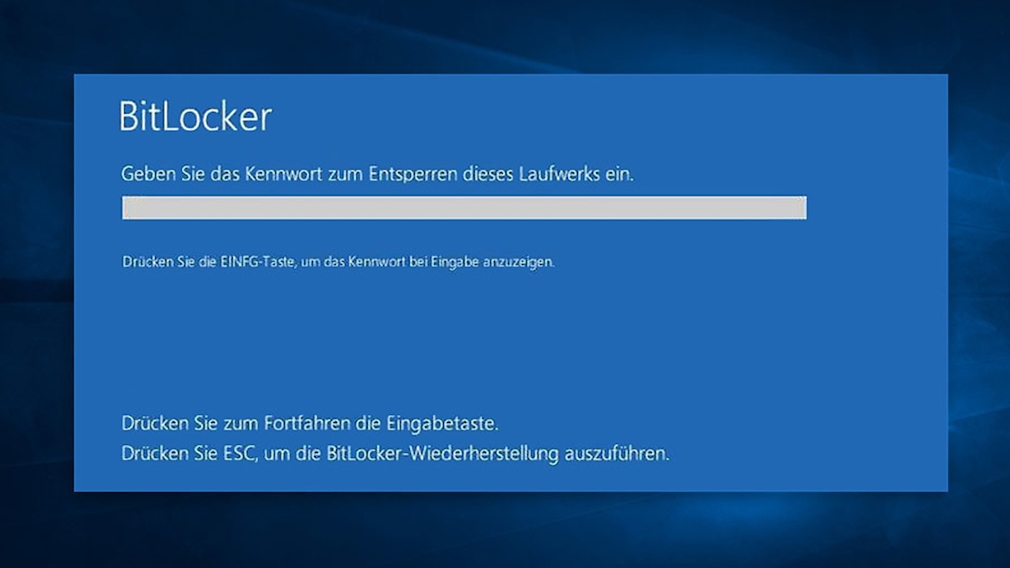 Bitlocker-Wiederherstellung: Windows-10-Update sperrt User aus - COMPUTER BILD