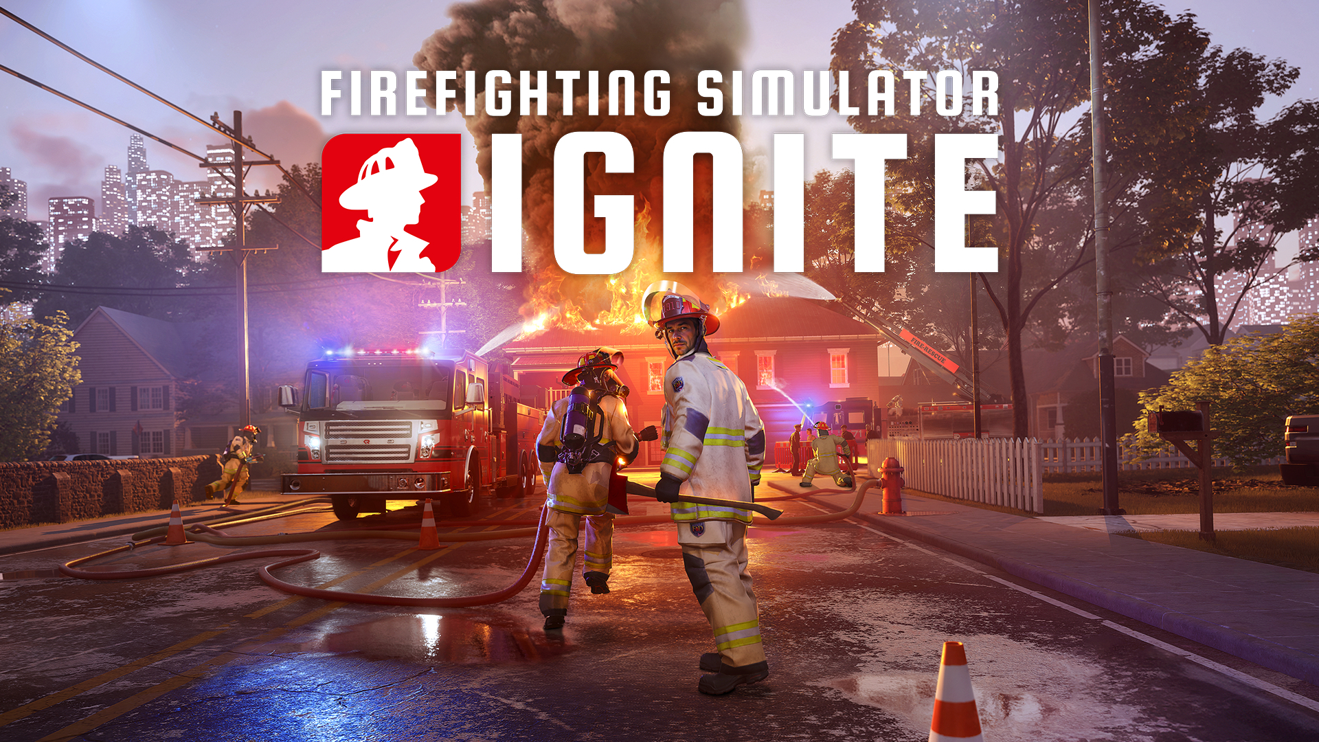 Feuer - erstes Gameplay vom Firefighting Simulator: Ignite - COMPUTER BILD