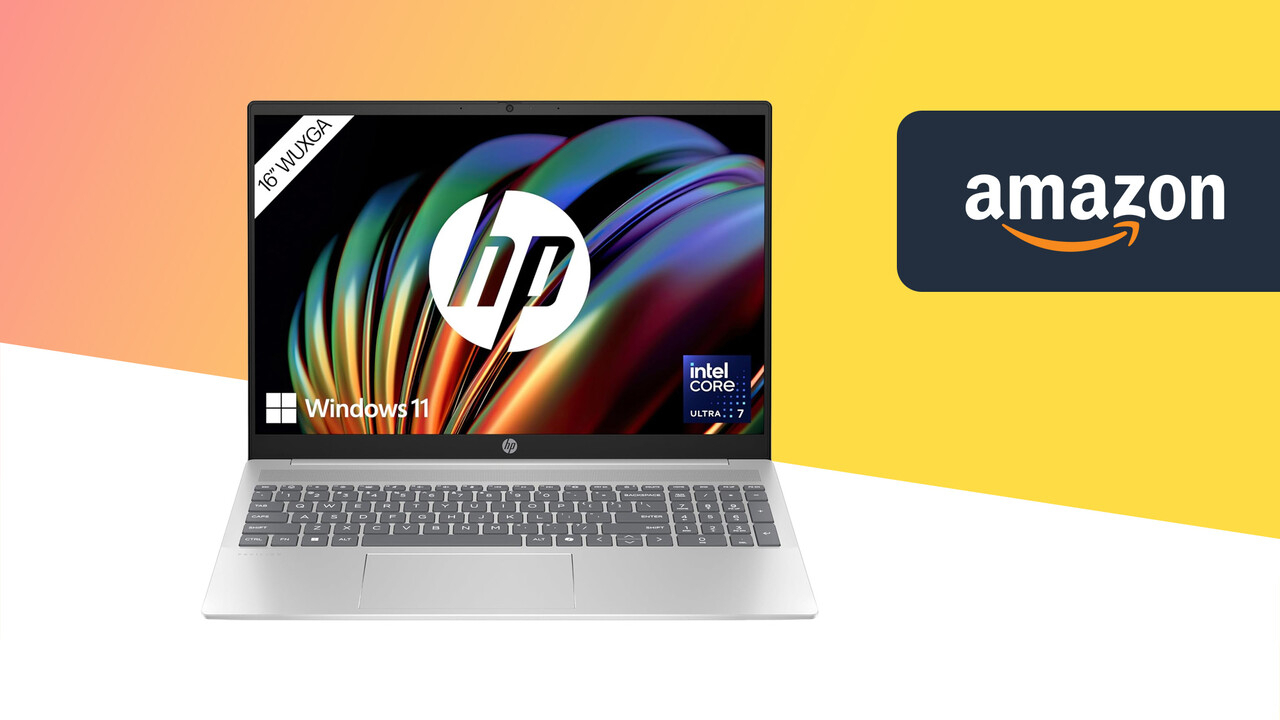 HP Pavilion 16 jetzt 200 Euro günstiger bei Amazon sichern - COMPUTER BILD