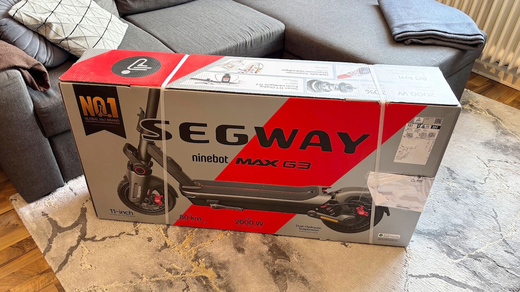 Schwer, smart, stark: Der Segway Ninebot MAX G3 D im Praxis-Test ...