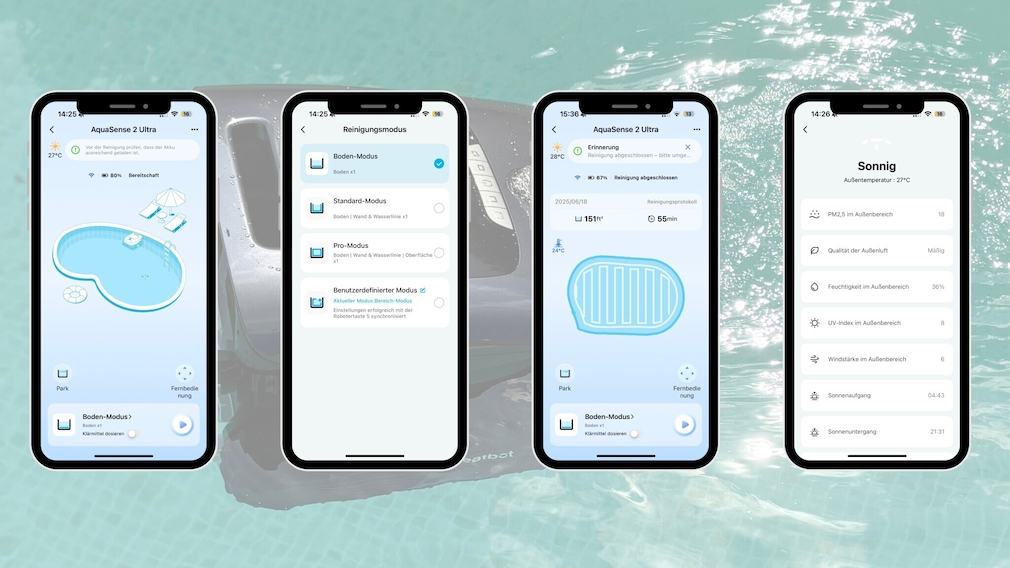 Beatbot AquaSense 2 Ultra überzeugt im Test mit 5 Reinigungszonen ...