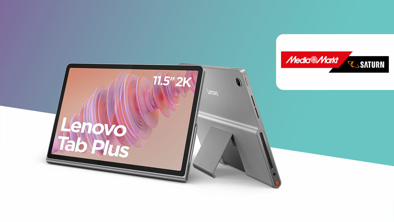 Media Markt: Lenovo Tab Plus für 239 Euro - COMPUTER BILD