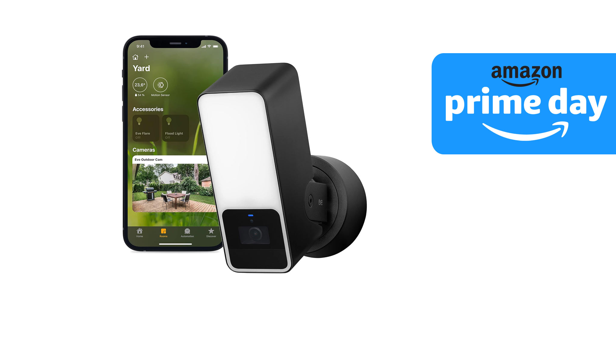 Reduzierter Preis: Eve Outdoor Cam mit Prime Days Rabatt - COMPUTER BILD