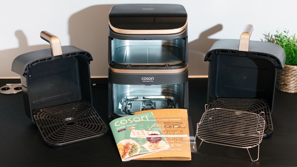 XXL-Heißluftfritteuse Cosori Turbo Tower Pro Smart im Test 2026 ...
