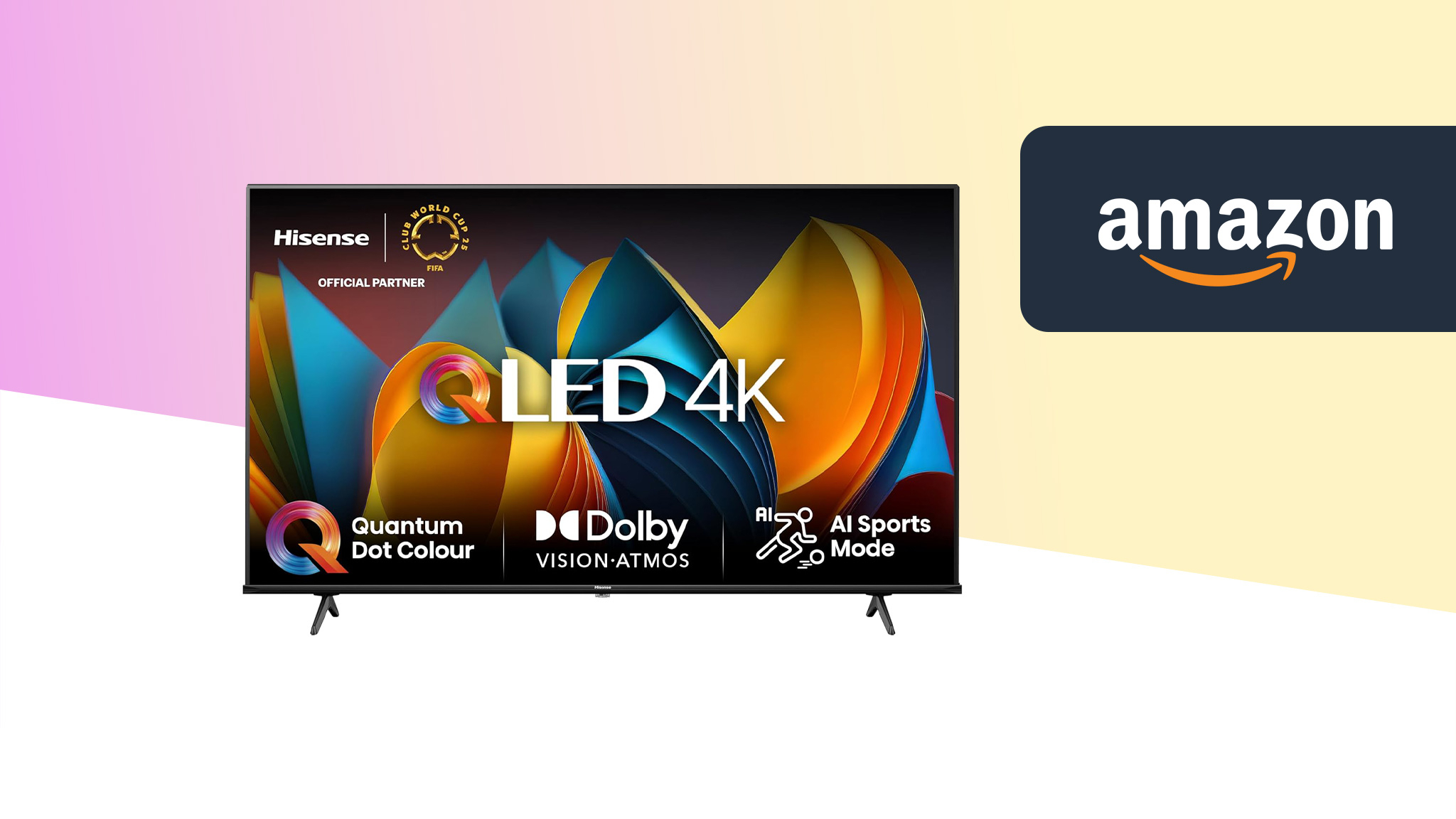 Smart-TV Hisense E7NQ mit 65 Zoll und HDR – jetzt zum Sparpreis ...