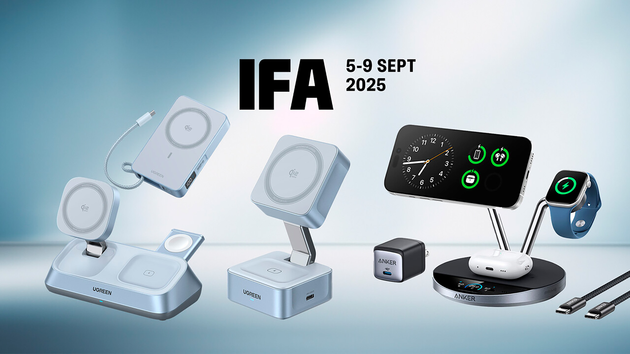 IFA 2025: Anker und Ugreen zeigen kabelloses Laden mit 25 Watt - COMPUTER BILD