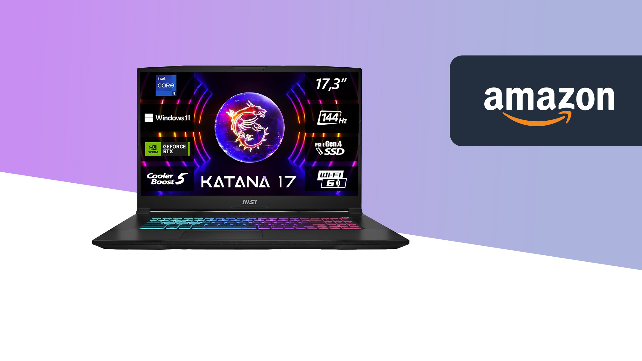 Gaming-Notebook MSI Katana mit 1 TB Speicher – jetzt reduziert ...