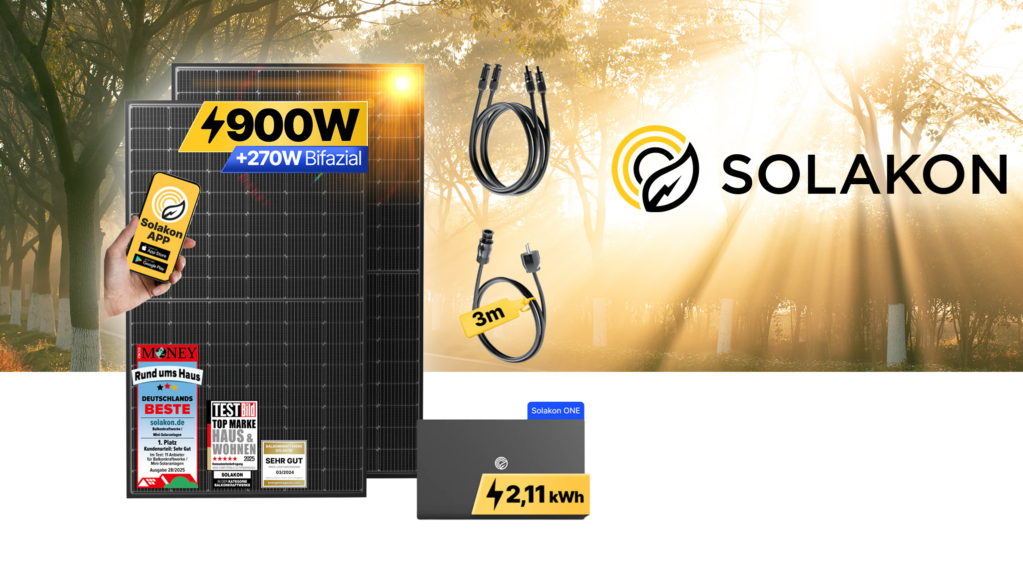 Exklusiv bei COMPUTER BILD: Solakon-Balkonkraftwerk samt Speicher ...