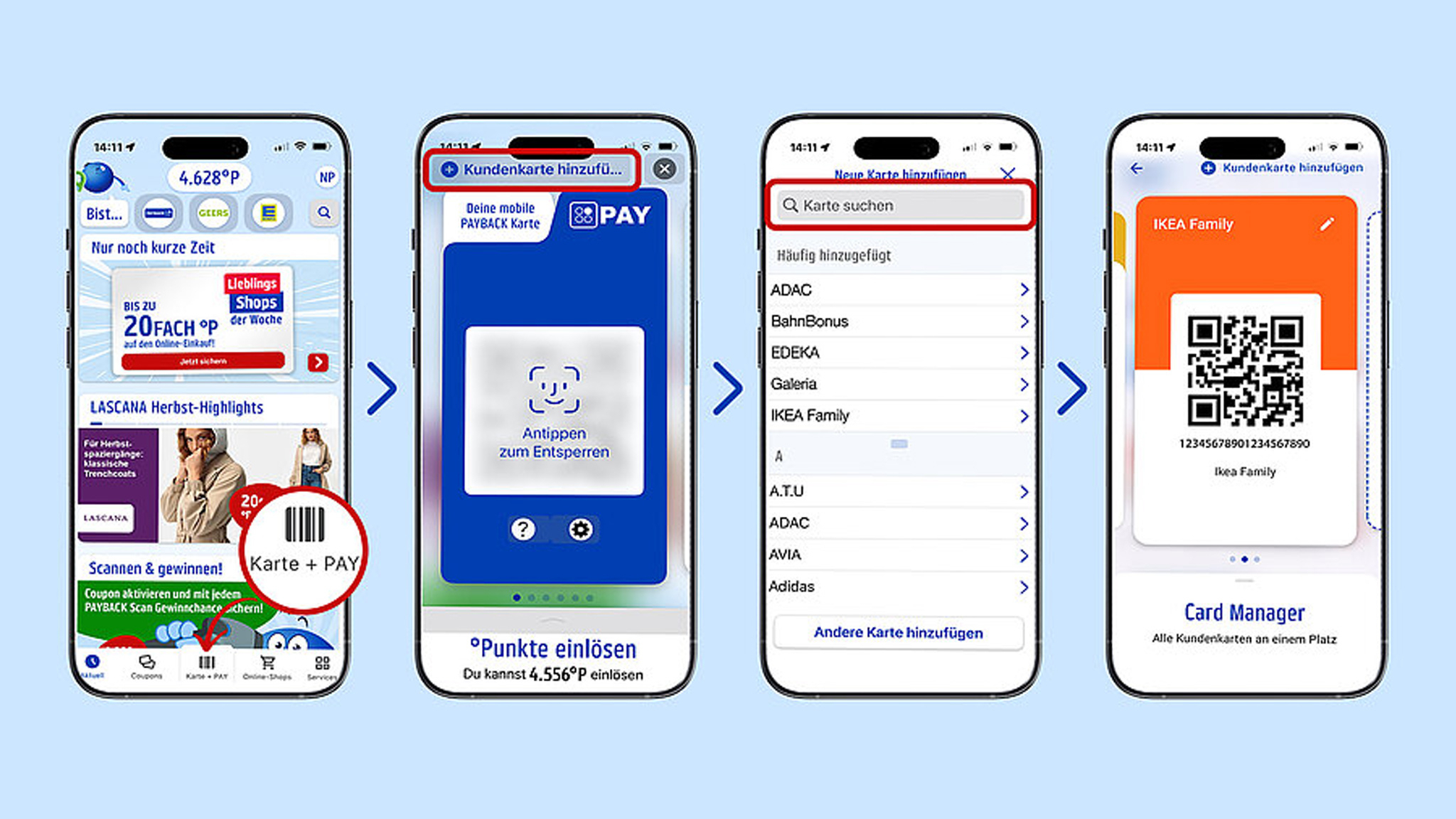 Payback Wallet: Jetzt auch für fremde Kundenkarten - COMPUTER BILD