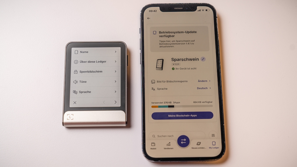 Ledger Flex im Test: Krypto-Sparen leicht gemacht - COMPUTER BILD