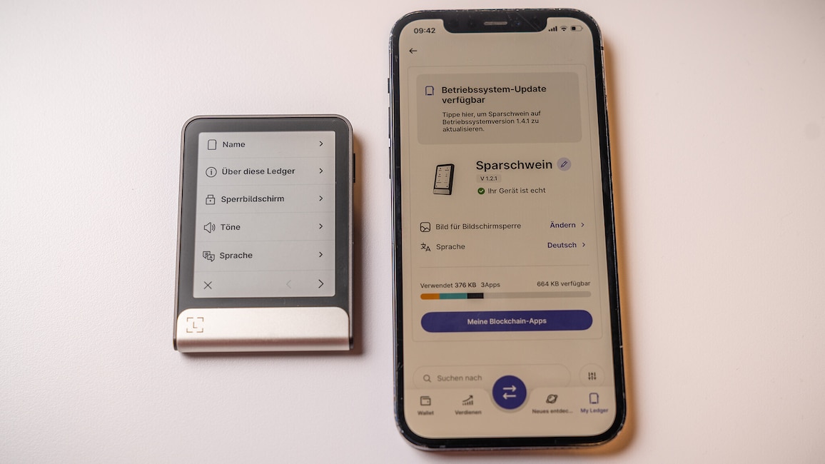 Ledger Flex im Test: Krypto-Sparen leicht gemacht - COMPUTER BILD