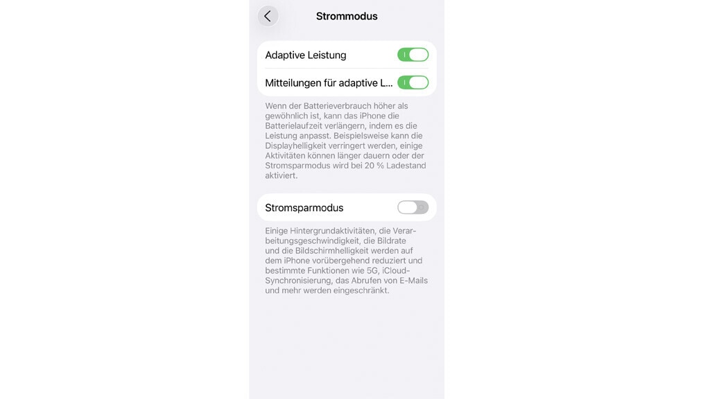 So hält der iPhone-Akku länger unter iOS 26 - COMPUTER BILD