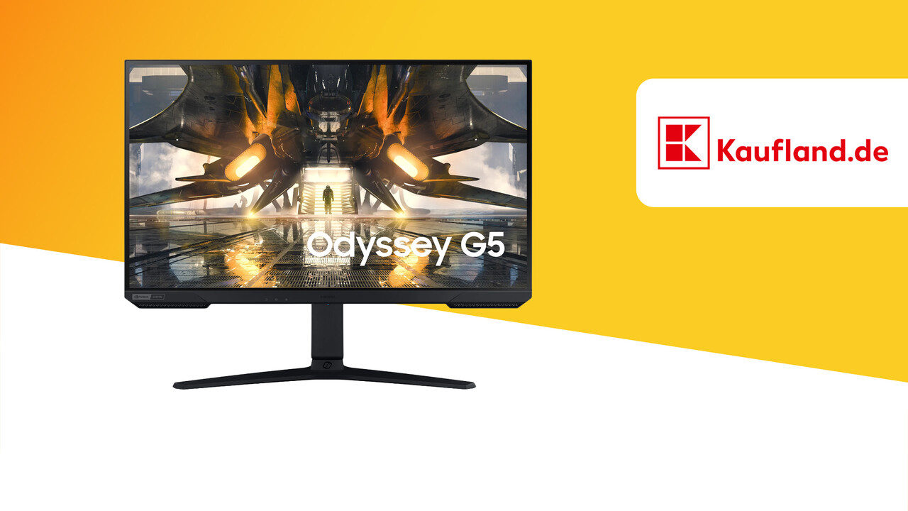 Samsung Odyssey G5 27 Zoll: Gaming-Monitor für unter 230 Euro ...