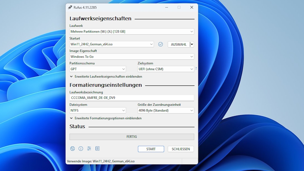 Windows auf einem USB-Stick installieren – portables OS nutzen - COMPUTER BILD