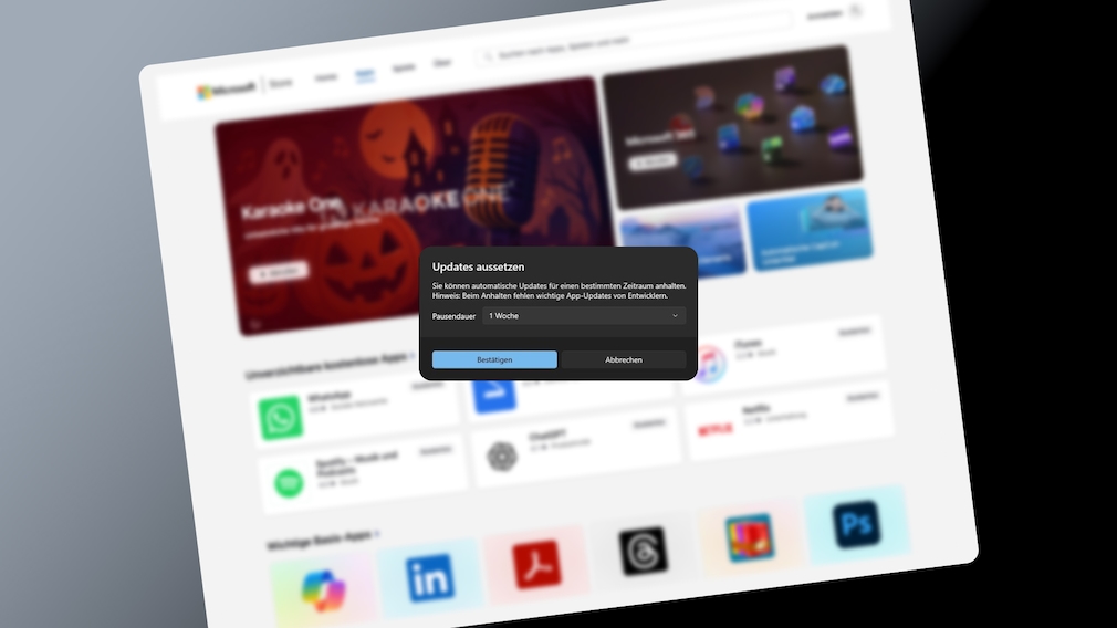 Microsoft Store lässt dauerhafte Update-Pausen nicht mehr zu - COMPUTER ...