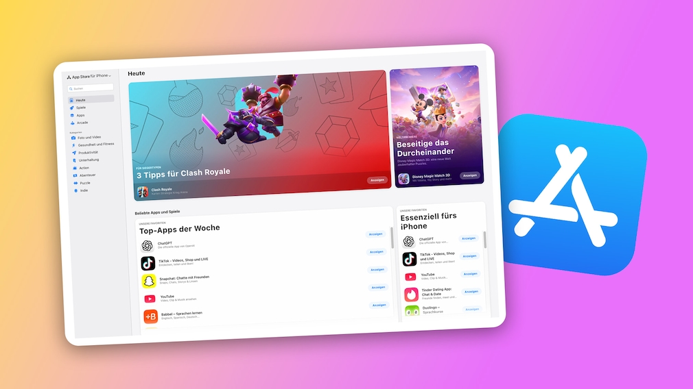 Apple bringt den App Store vollständig ins Web - COMPUTER BILD