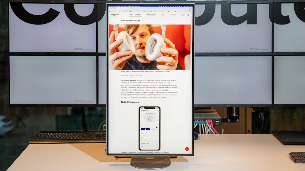 LG UltraFine Evo 32U990A-S im Test: 6K-Monitor mit Thunderbolt 5 ...