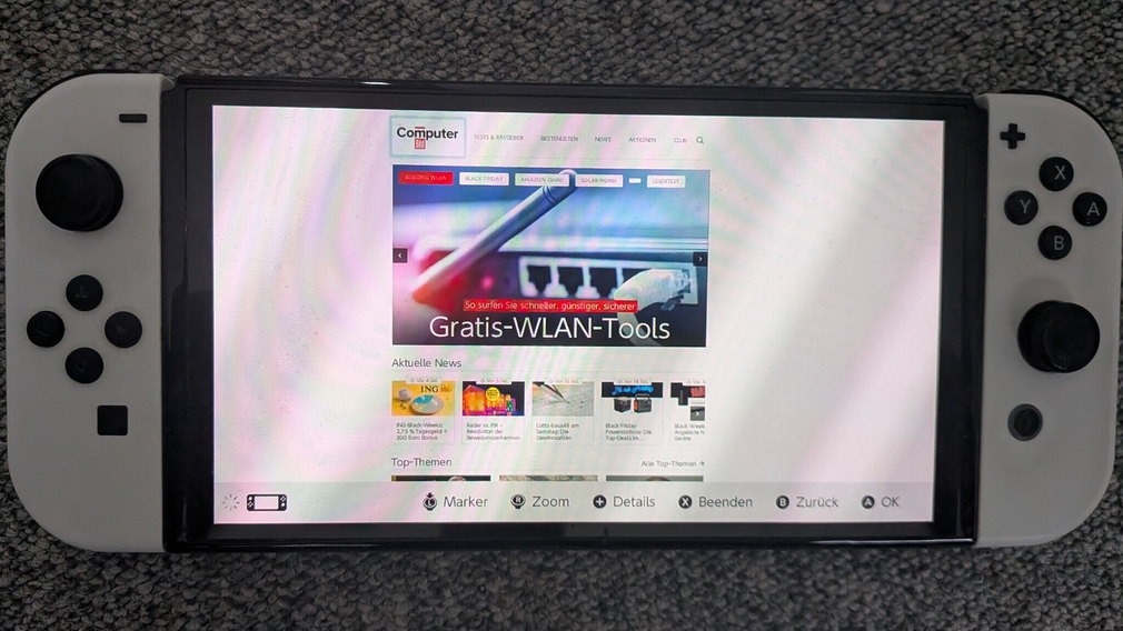 Nintendo-Switch-Browser: Versteckten Surf-Client freischalten ...