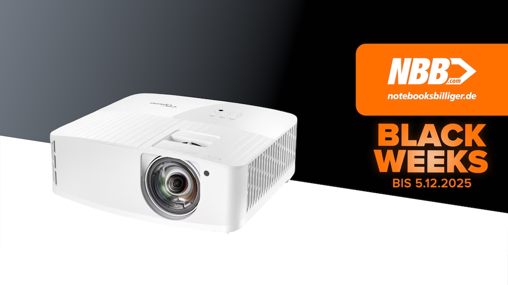 Black Week Deal: Optoma 4k-Beamer 34 Prozent günstiger - COMPUTER BILD