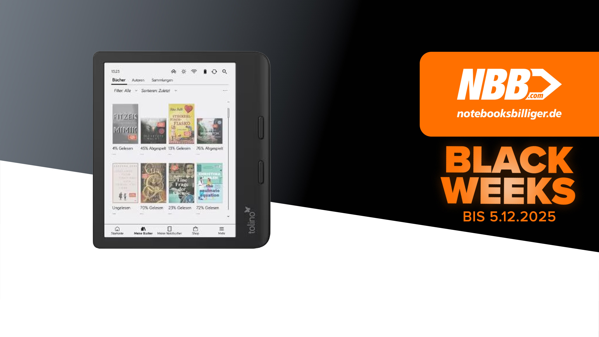 Black Weeks: Tolino E-Book-Reader im Sale - COMPUTER BILD