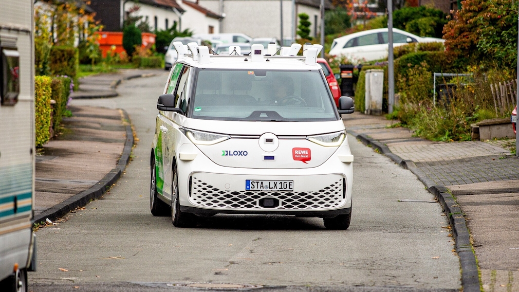 Rewe testet selbstfahrenden Lieferdienst in Bochum - COMPUTER BILD