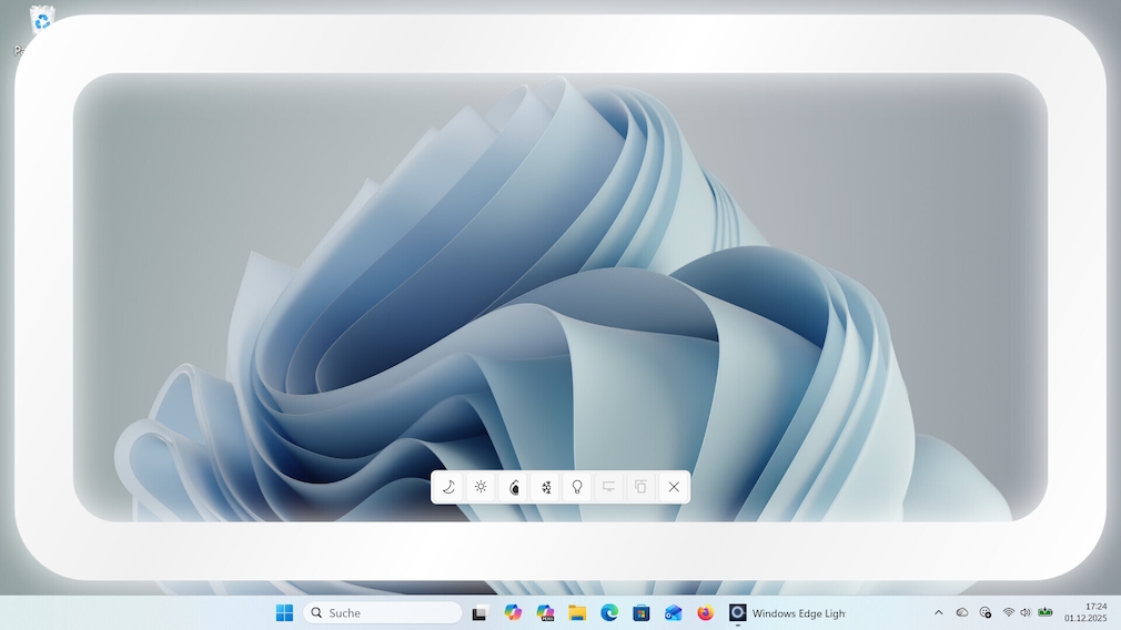 Windows Edge Light: Das (kostenlose) Ringlicht für den PC - COMPUTER BILD