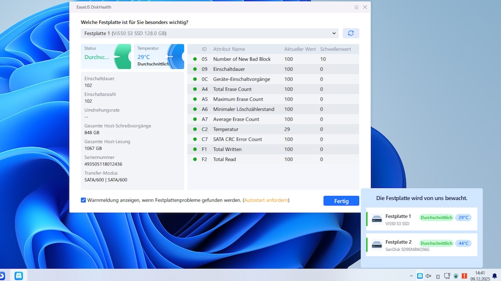 Easeus Partition Master: Partitionierer für Windows mit KI - COMPUTER BILD