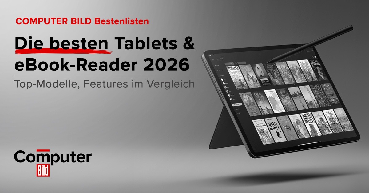 Tablets Tests und E-Book Reader Tests im Überblick - 2026