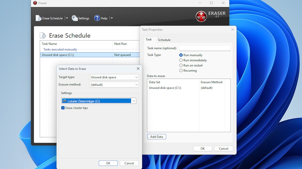 Freien Speicherplatz überschreiben: Diese Windows-Tools helfen ...