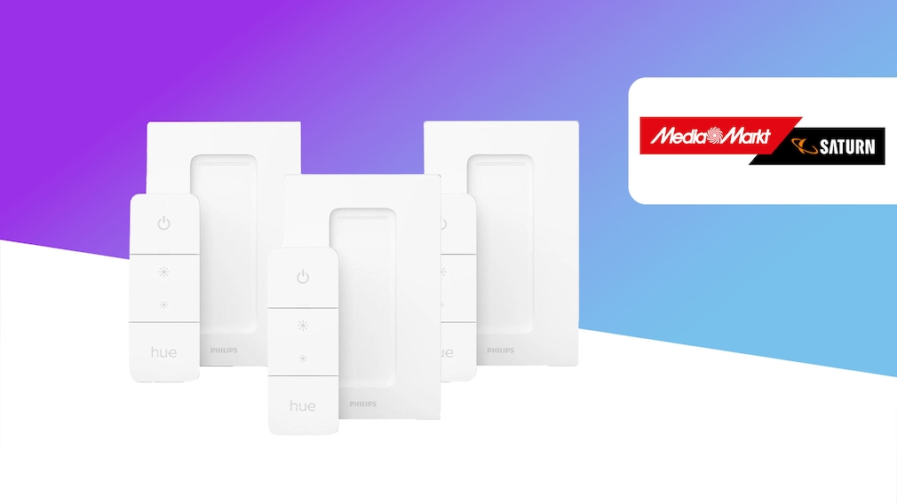 Philips Hue Dimmschalter: Trio zum Aktionspreis für unter 35 Euro ...