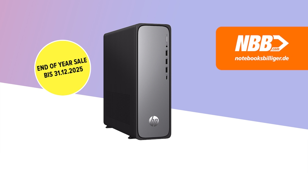 HP Omnidesk Slim-PC: Mini-Tower zum Sparpreis - COMPUTER BILD
