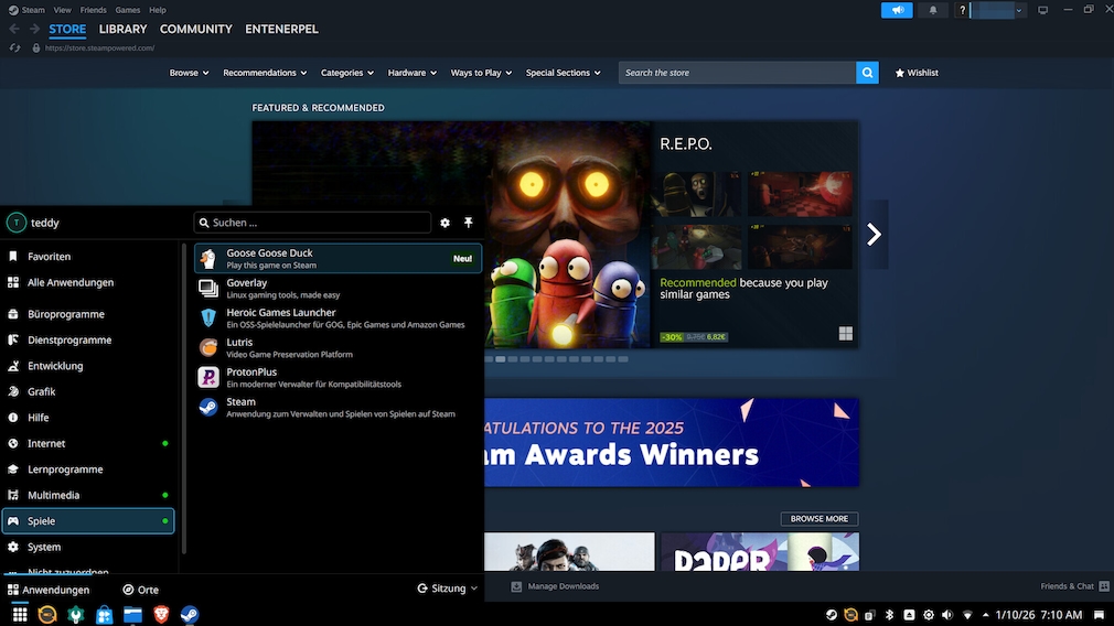 Nobara Linux: Review der Linux-Distribution für Spieler - COMPUTER BILD