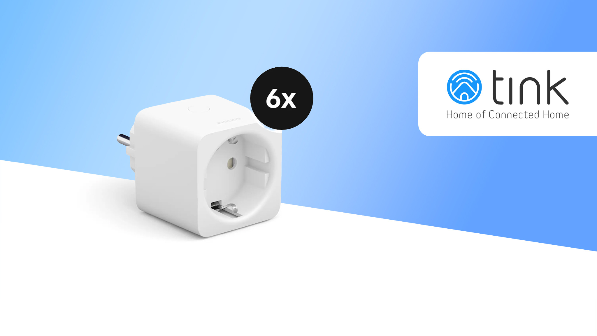 Smarte Steckdosen von Philips Hue im 6er-Set bei Tink - COMPUTER BILD