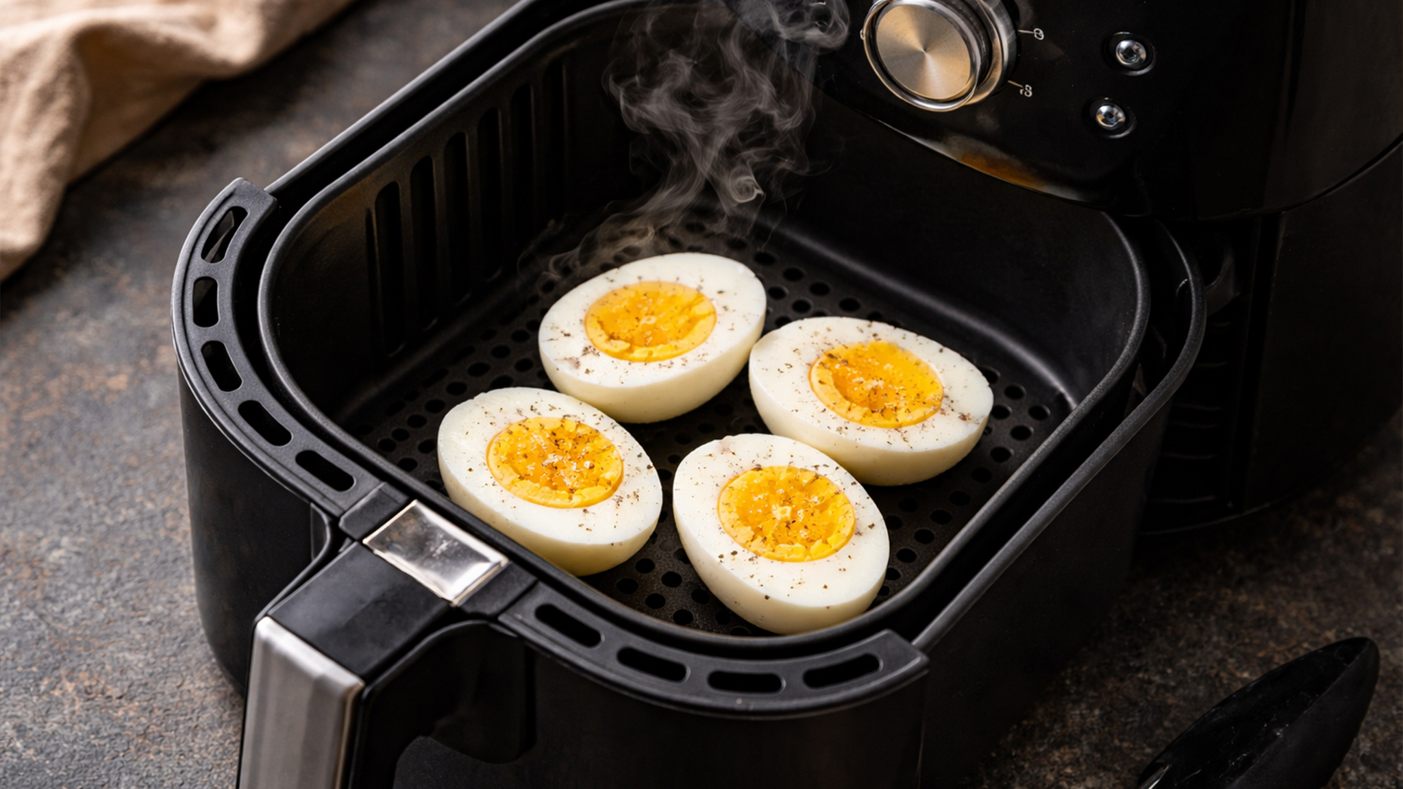 Eier im Airfryer: So gelingt das perfekte Ei ohne Kochtopf - COMPUTER BILD