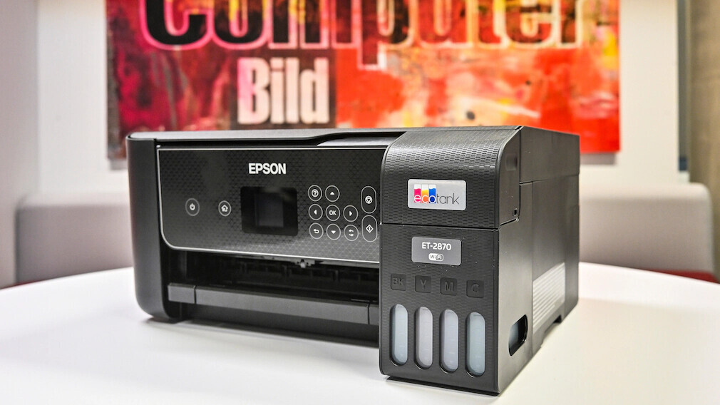 Epson EcoTank ET-2870 im Test: Sparfuchs mit eingebauter Geduldsprobe ...